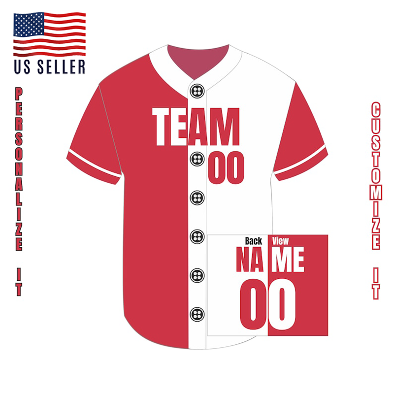 baseball jersey back name